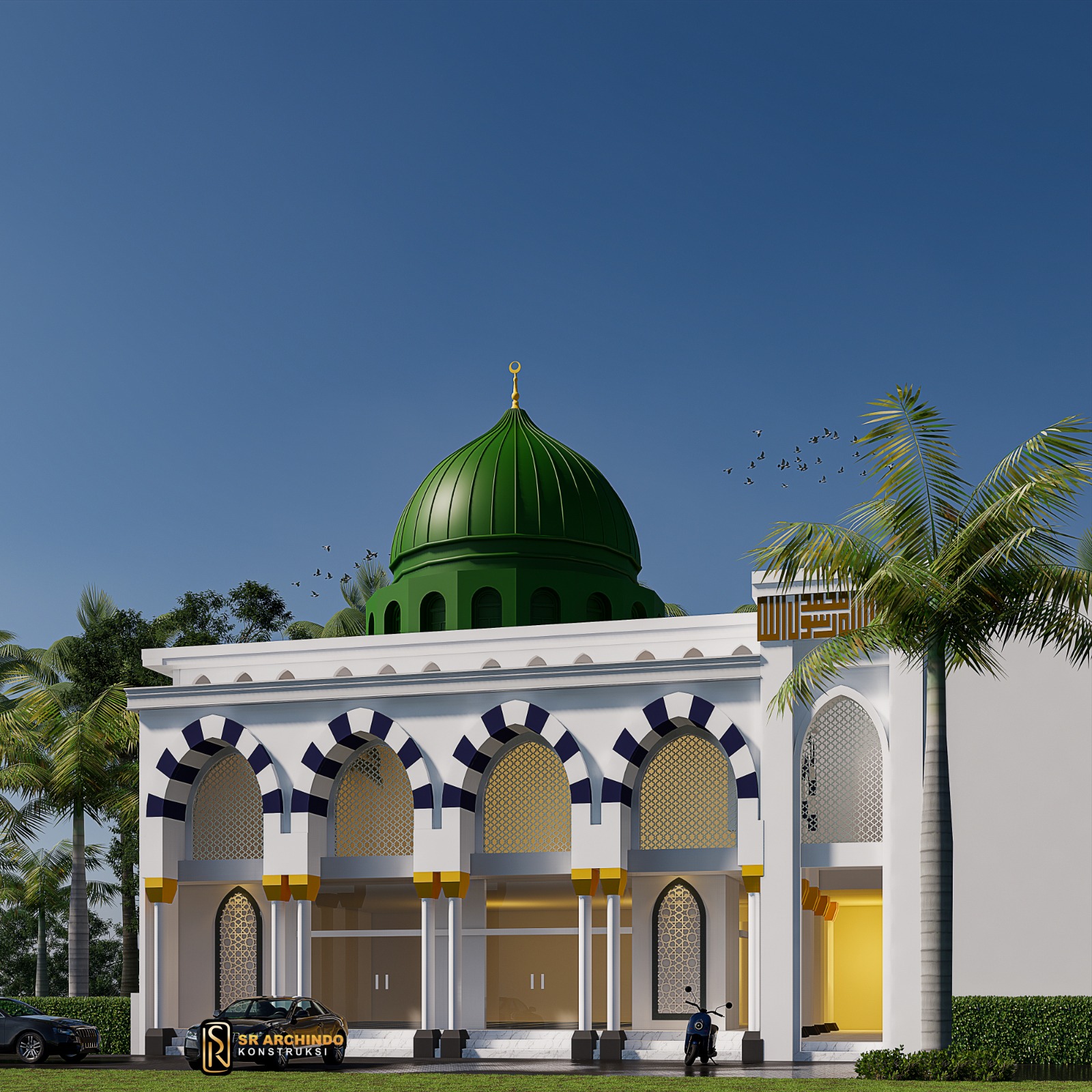 Project | Mewujudkan Keindahan: Desain Mesjid Modern yang Mempesona!